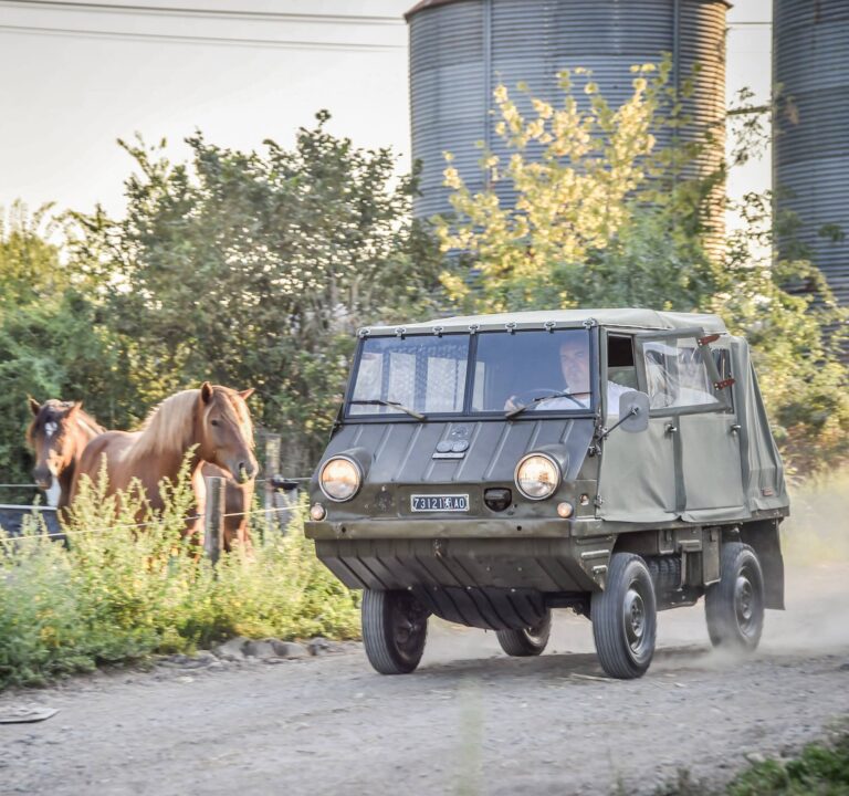 Rare Prototype For Sale: The 1959 Steyr-Puch Haflinger 700 AP