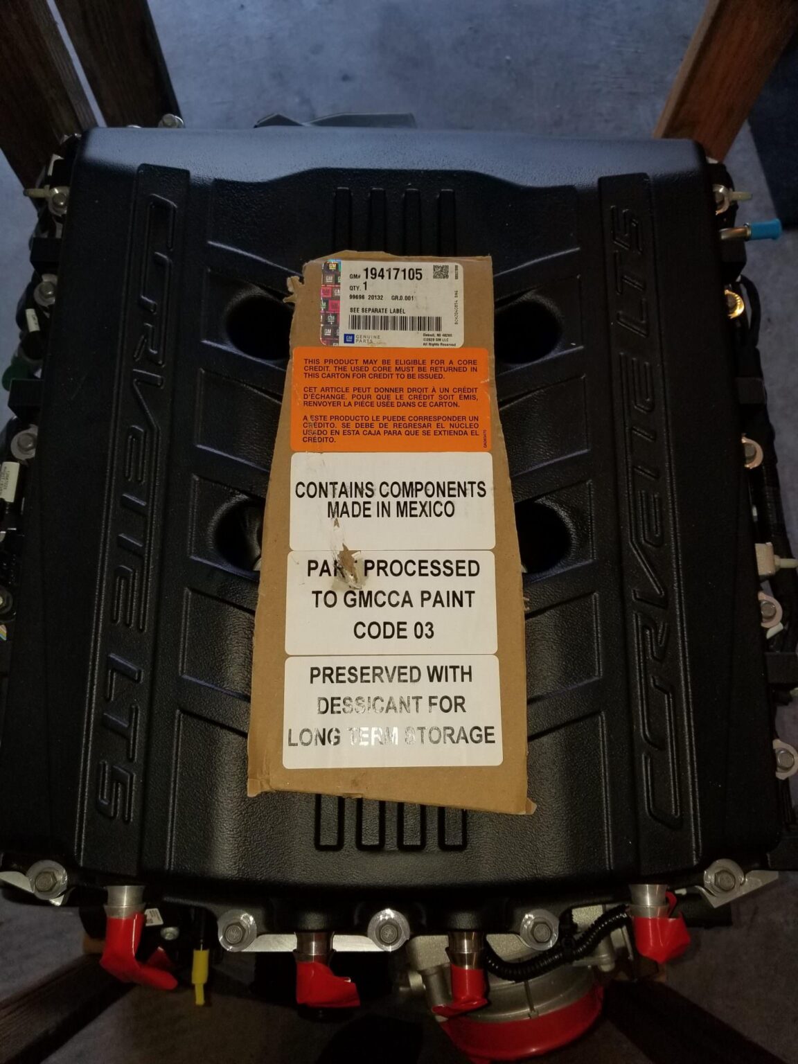 For Sale: A 755 BHP Supercharged Chevrolet LT5 Crate Engine