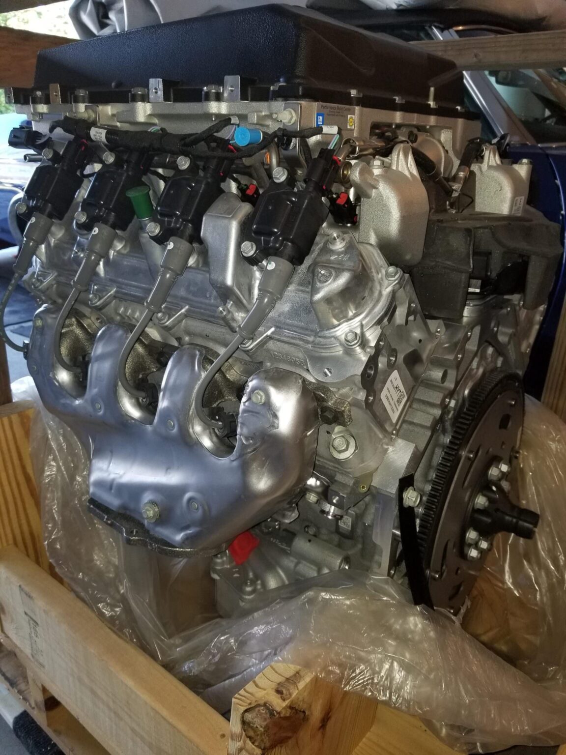 For Sale: A 755 BHP Supercharged Chevrolet LT5 Crate Engine