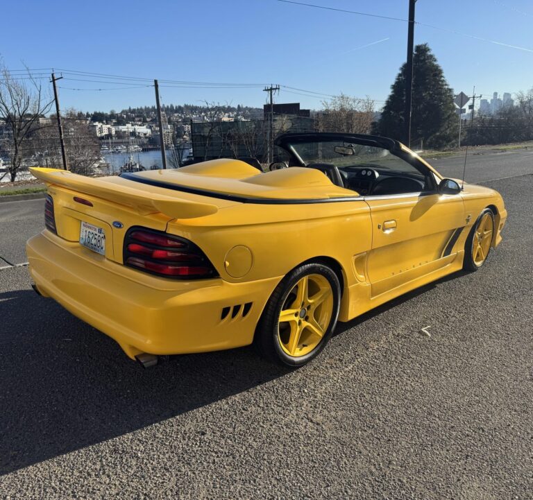 For Sale: A Wild Ex-George Foreman Saleen S351 Mustang With 510 BHP