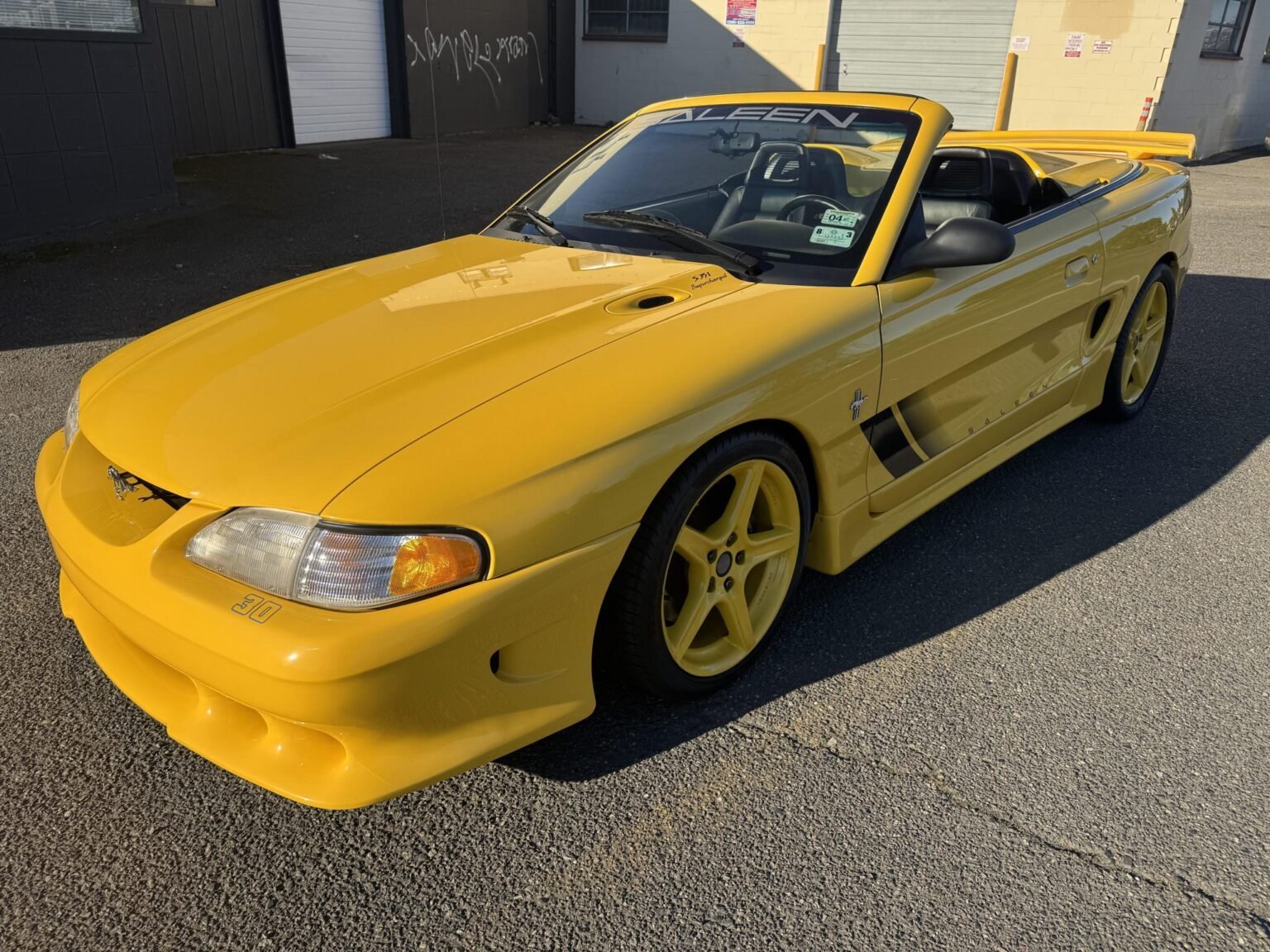 For Sale: A Wild Ex-George Foreman Saleen S351 Mustang With 510 BHP