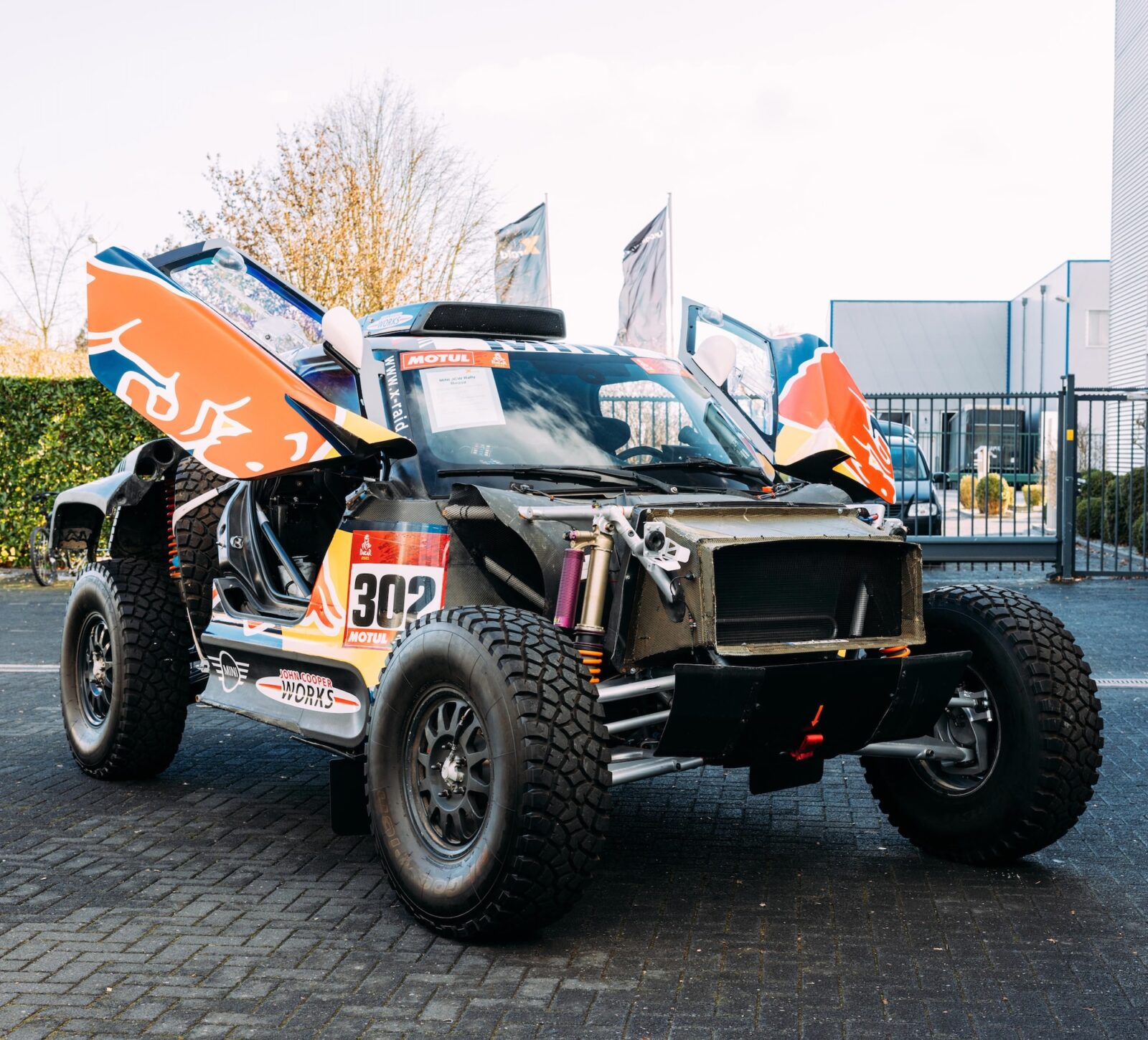 For Sale: A Dakar Rally-Winning X-Raid BMW Mini John Cooper Works Buggy