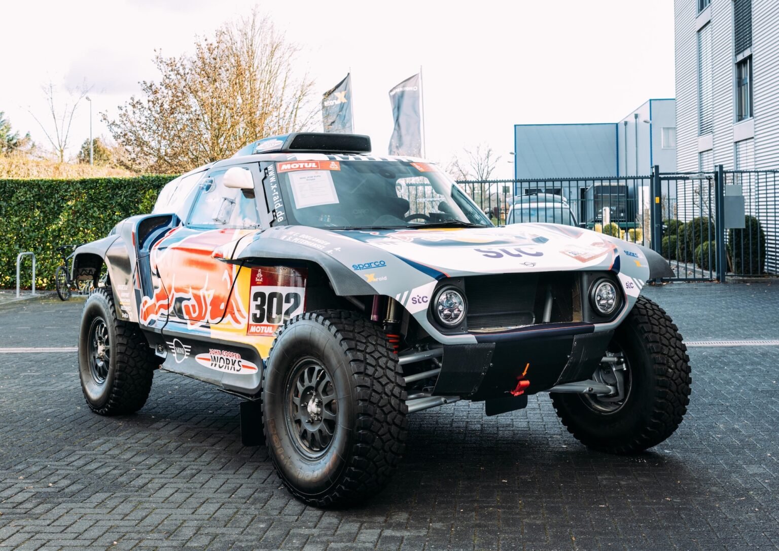 For Sale: A Dakar Rally-Winning X-Raid BMW Mini John Cooper Works Buggy