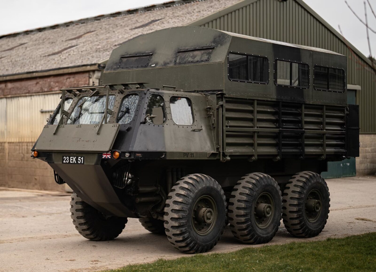 There’s A Restored Alvis Stalwart 6x6 Up For Sale