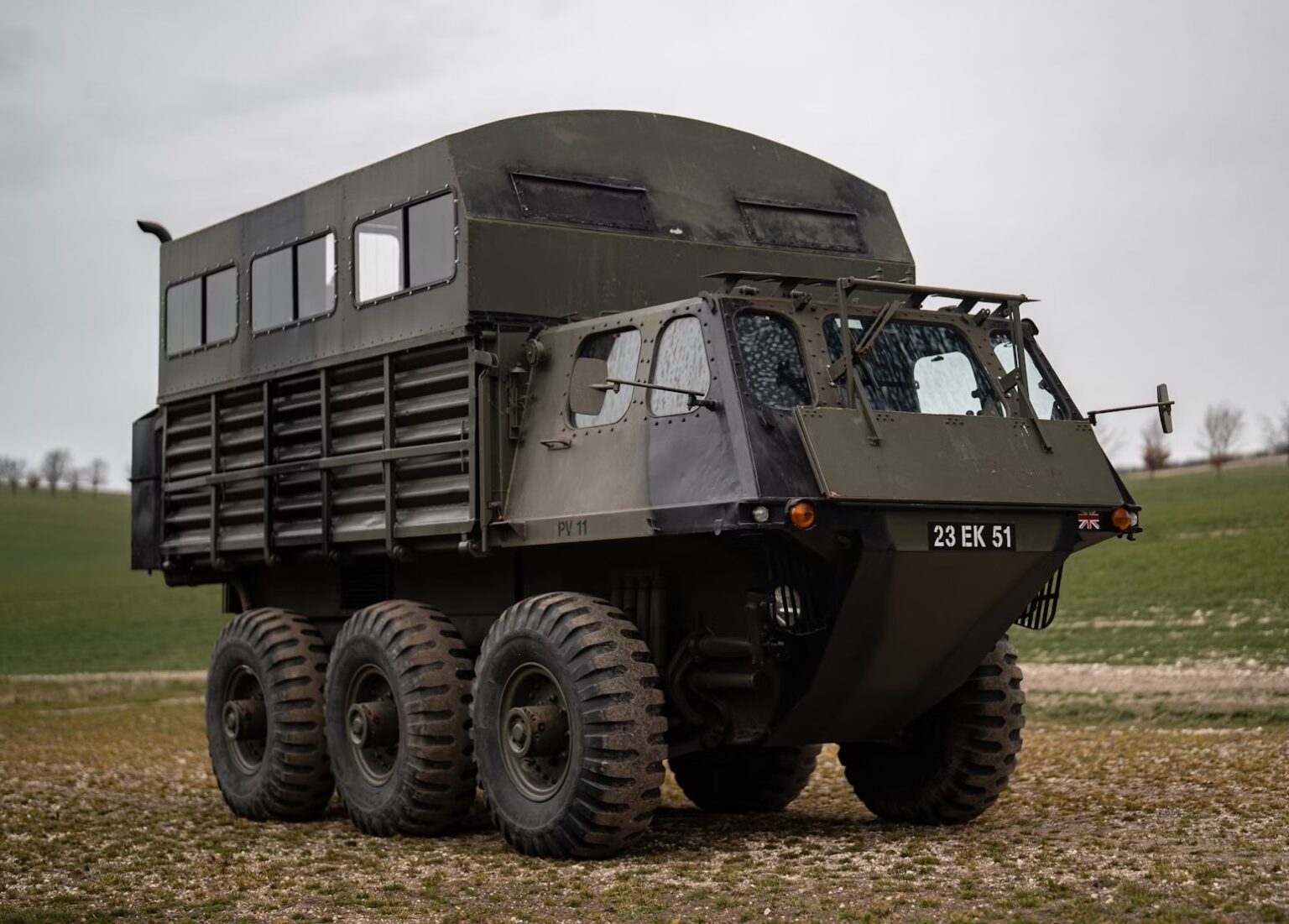 There’s A Restored Alvis Stalwart 6x6 Up For Sale