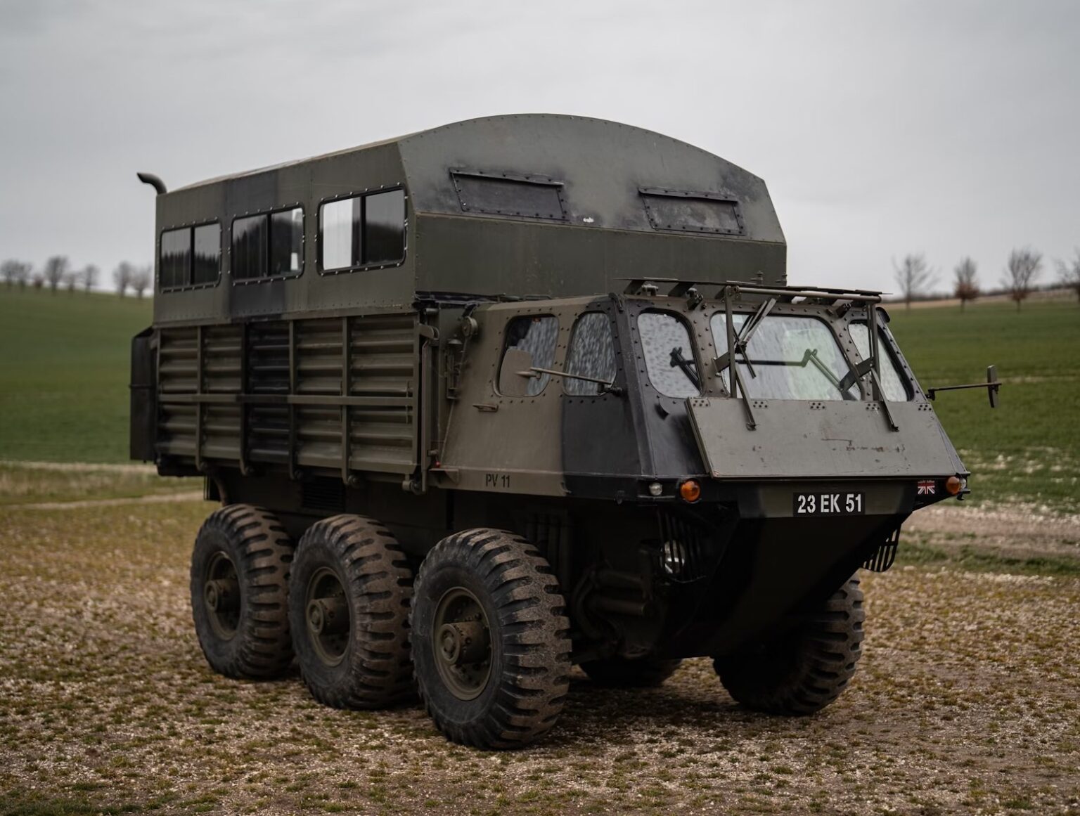 There’s A Restored Alvis Stalwart 6x6 Up For Sale