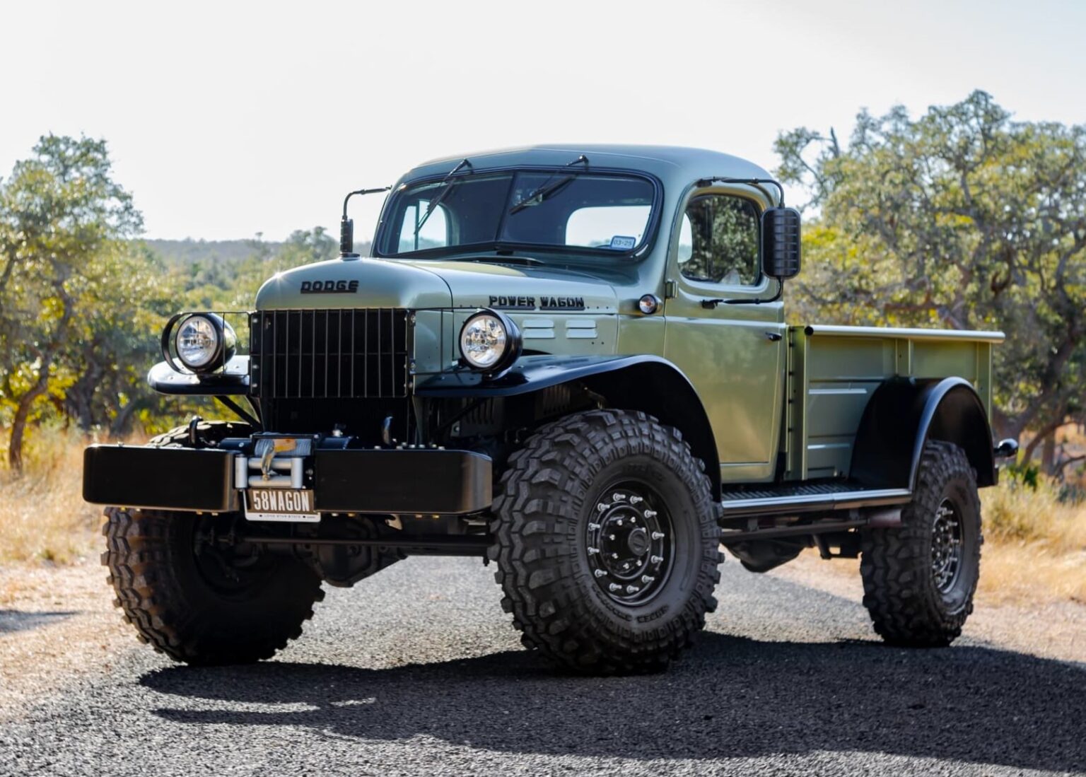 A 480 BHP LS V8-Swapped 1958 Dodge Power Wagon