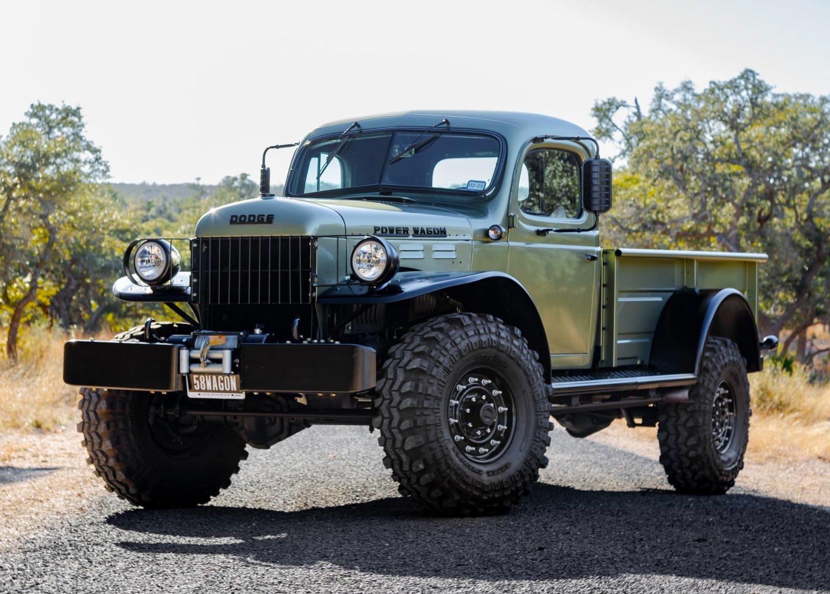 A 480 BHP LS V8-Swapped 1958 Dodge Power Wagon