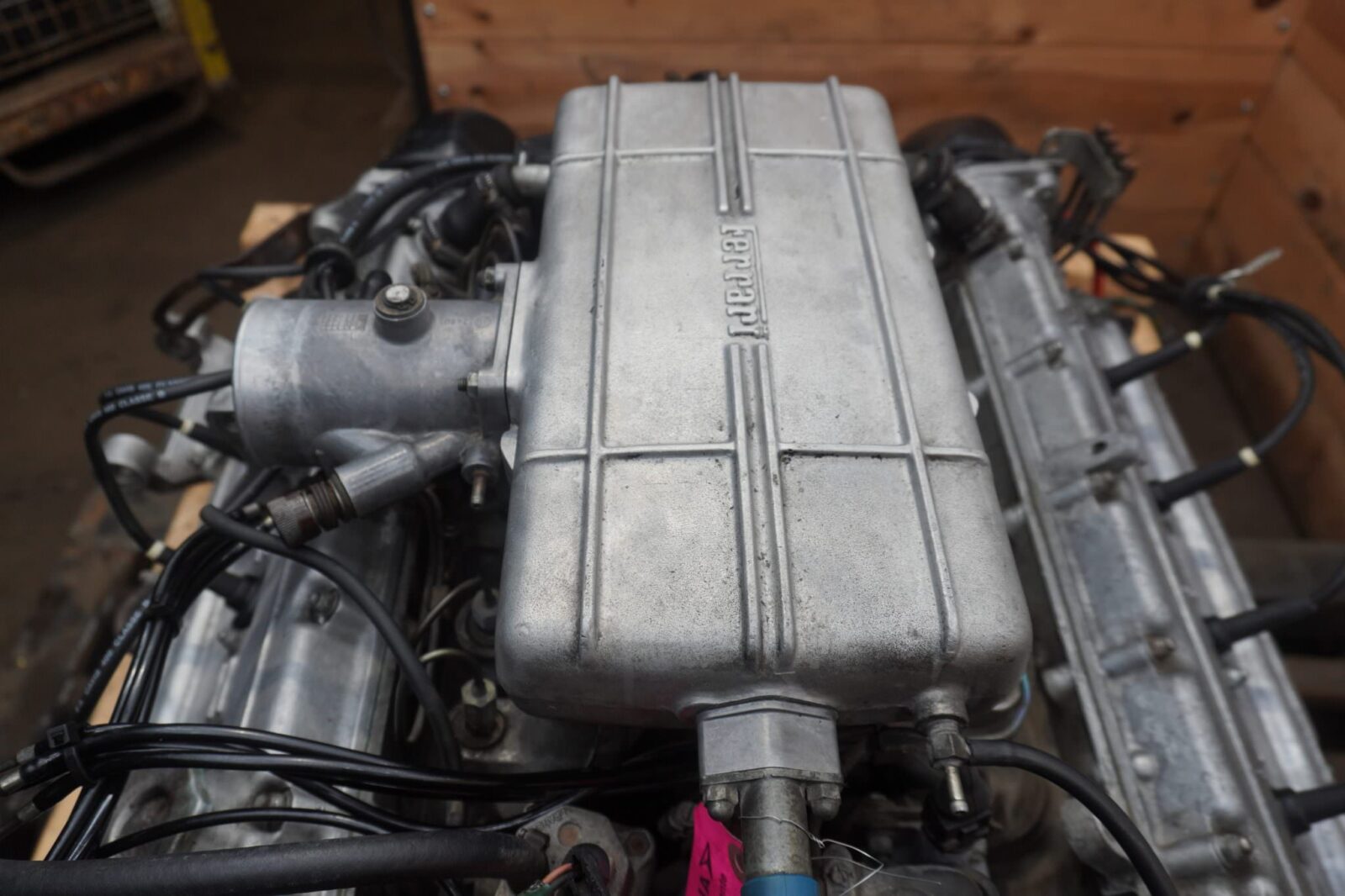 Crated And Ready! A Ferrari 308 GTSi V8 Engine + Transmission