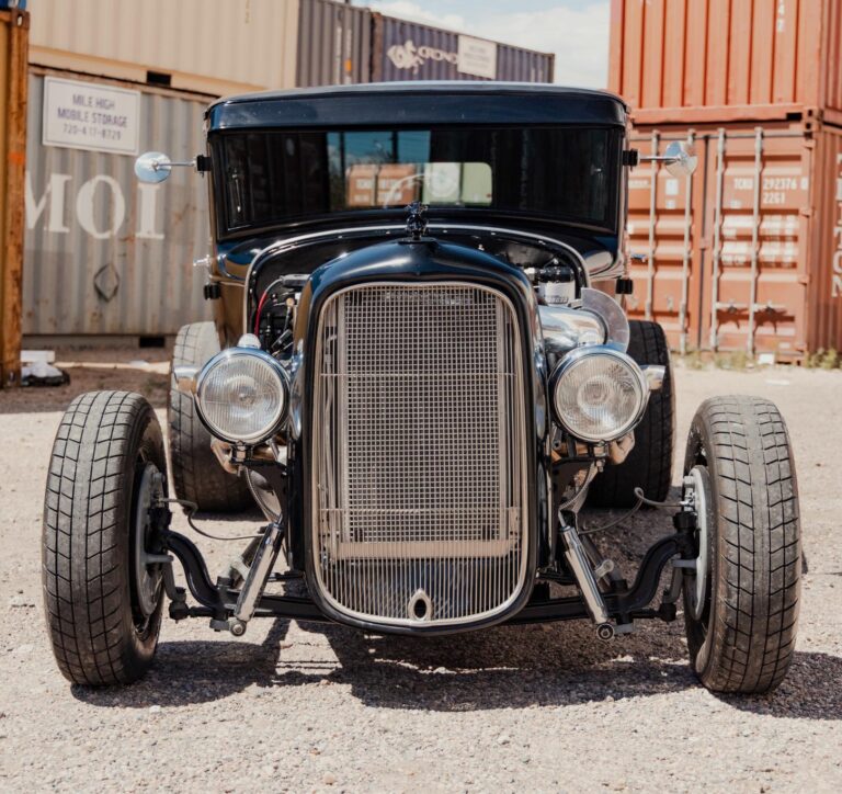 For Sale: A Coyote V8-Powered Ford Model A Tudor Hot Rod