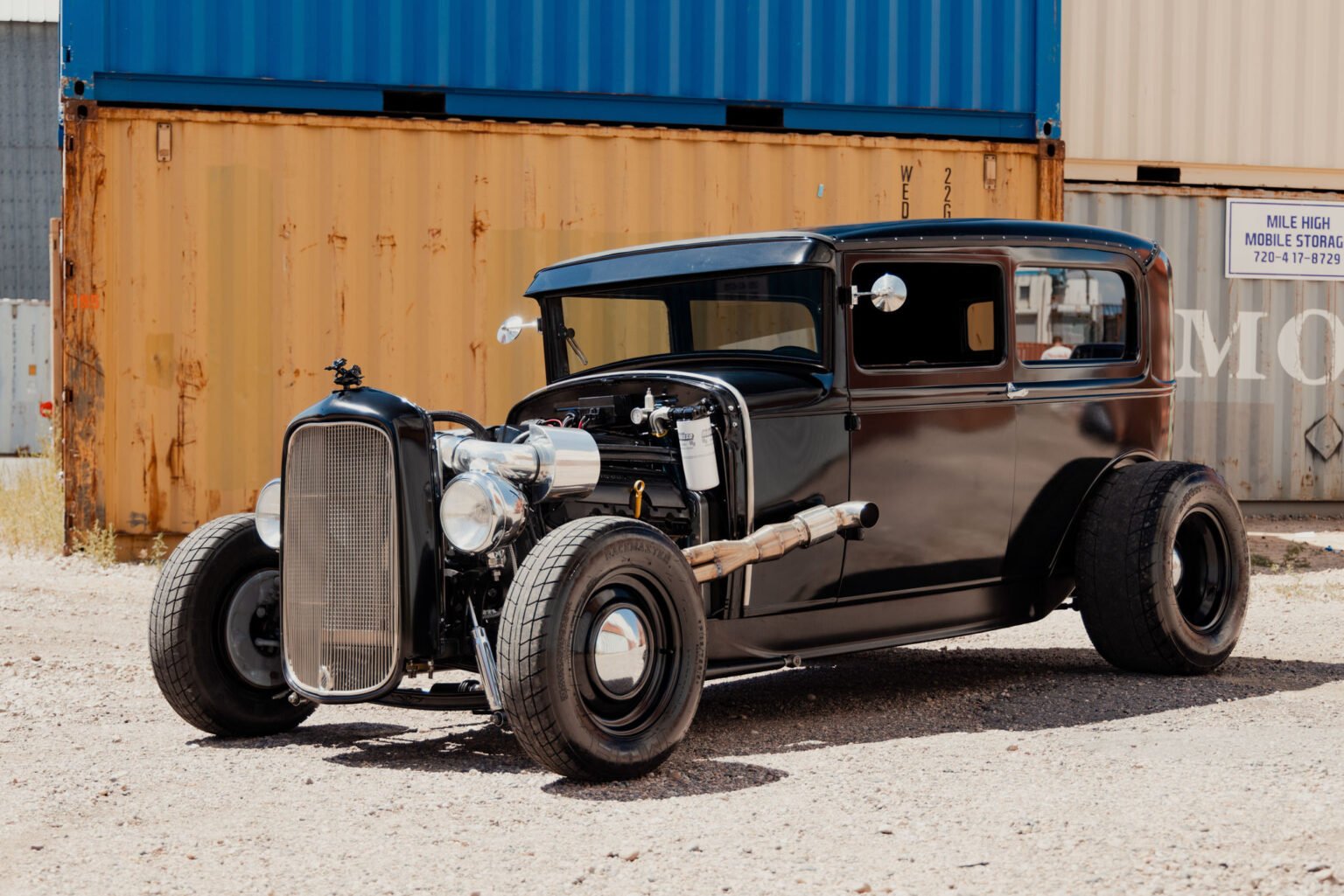 For Sale: A Coyote V8-Powered Ford Model A Tudor Hot Rod