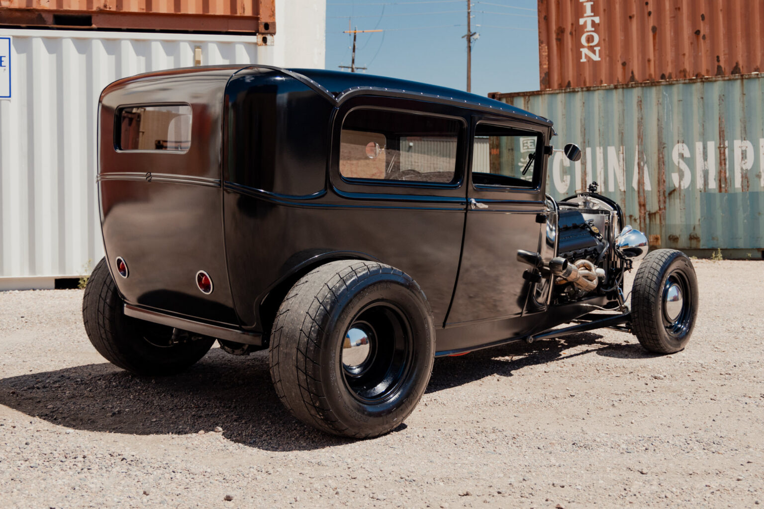 For Sale: A Coyote V8-Powered Ford Model A Tudor Hot Rod