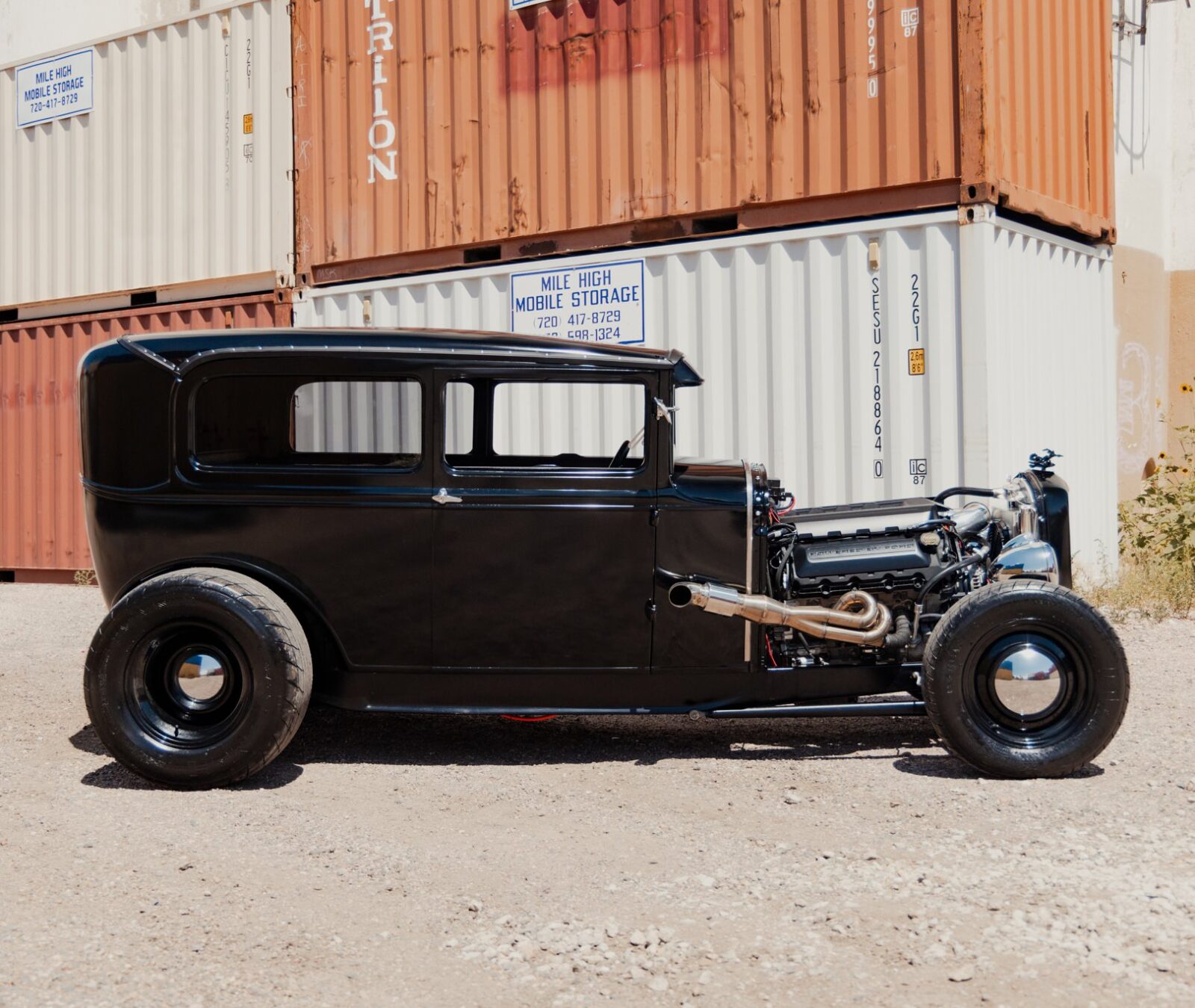 For Sale: A Coyote V8-Powered Ford Model A Tudor Hot Rod