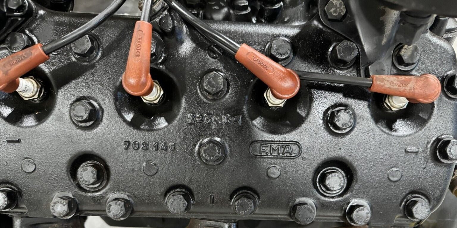 For Sale: A NOS French Ford Flathead V8 – Complete Engine