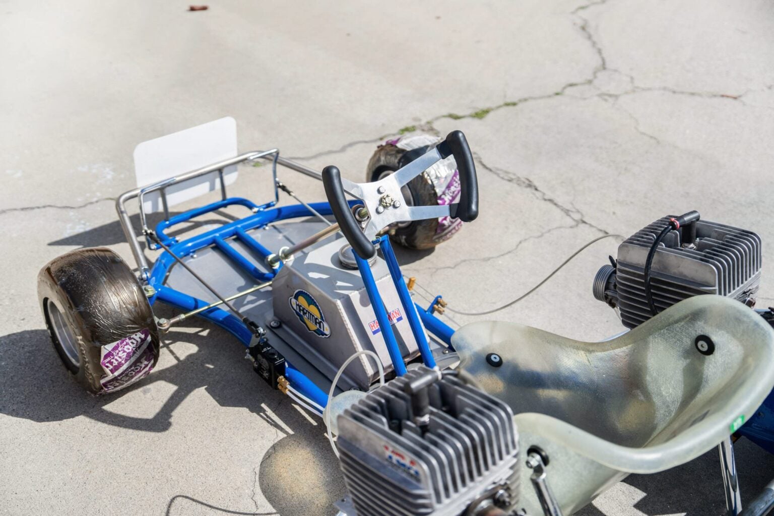 Twin-Engined Go-Kart For Sale! A Hartman Blue Streak