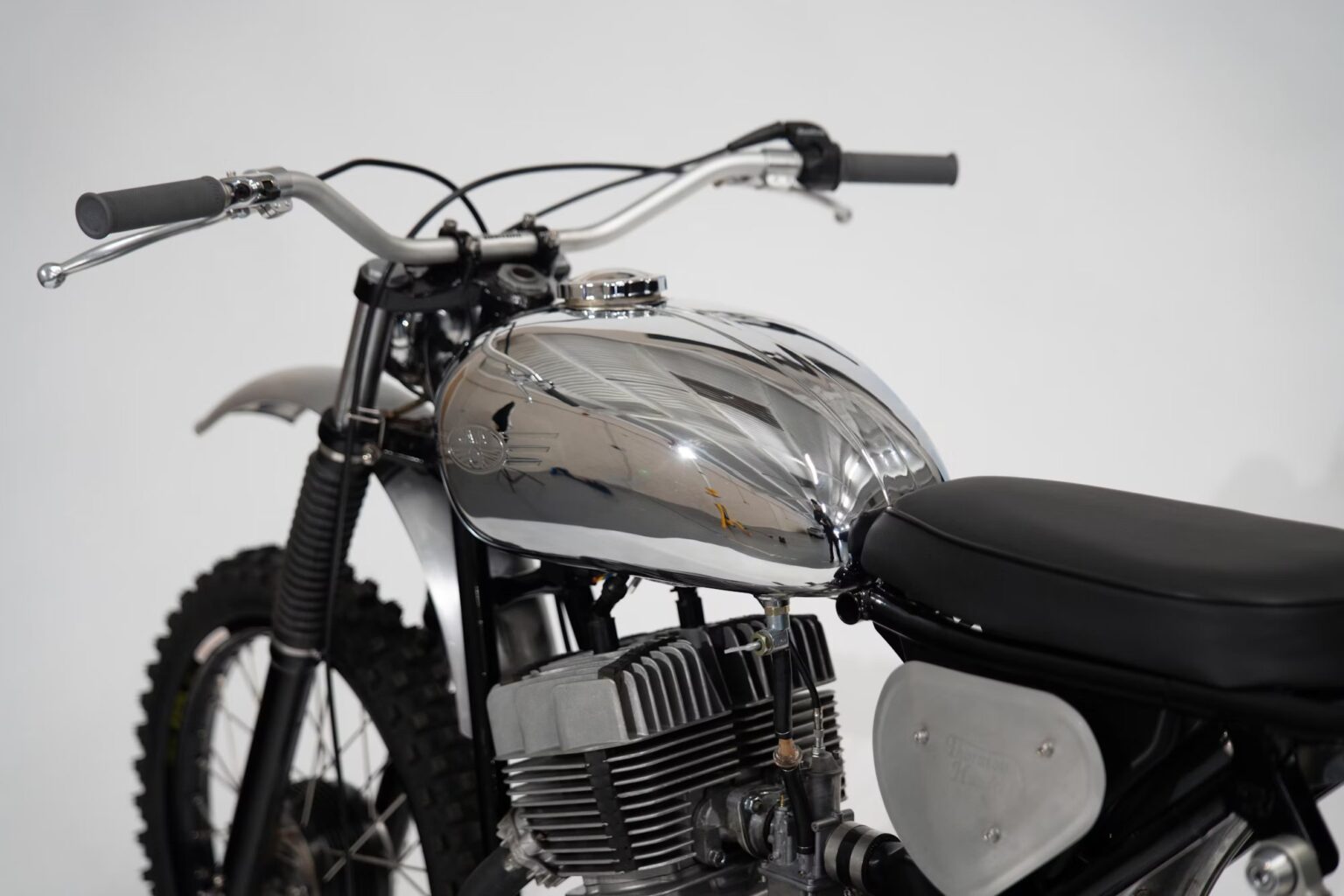 A Stunning Jawa Two-Stroke Scrambler By Thornton Hundred
