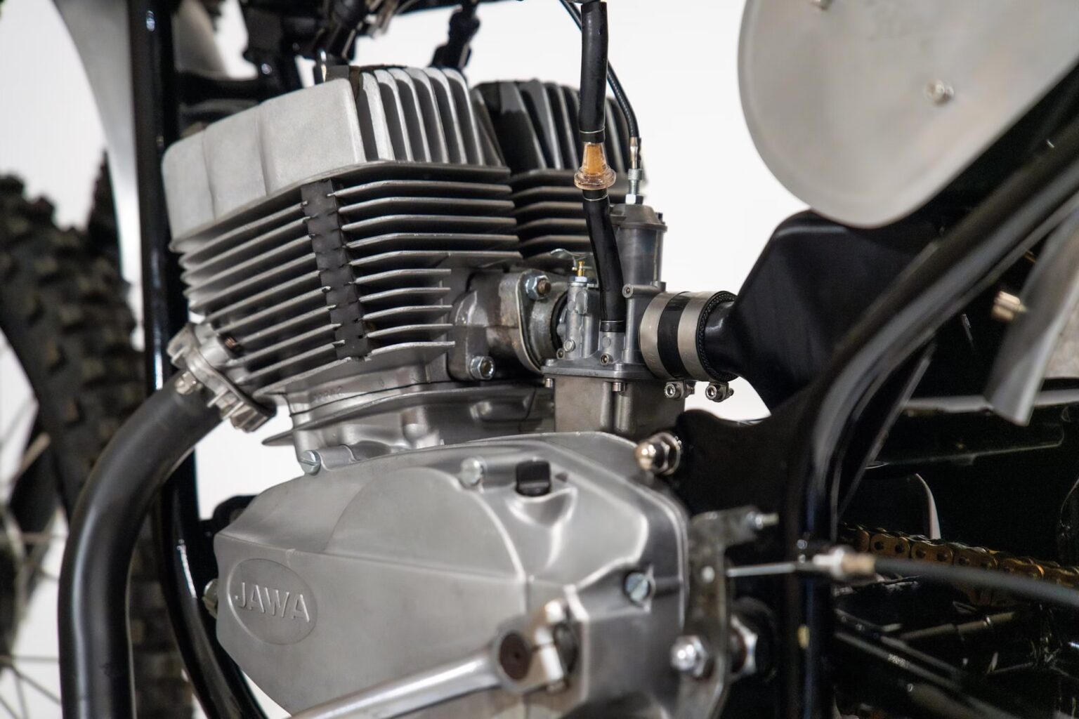 A Stunning Jawa Two-Stroke Scrambler By Thornton Hundred