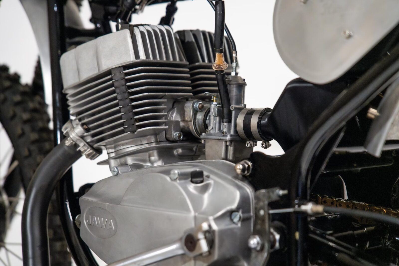 A Stunning Jawa Two-Stroke Scrambler By Thornton Hundred