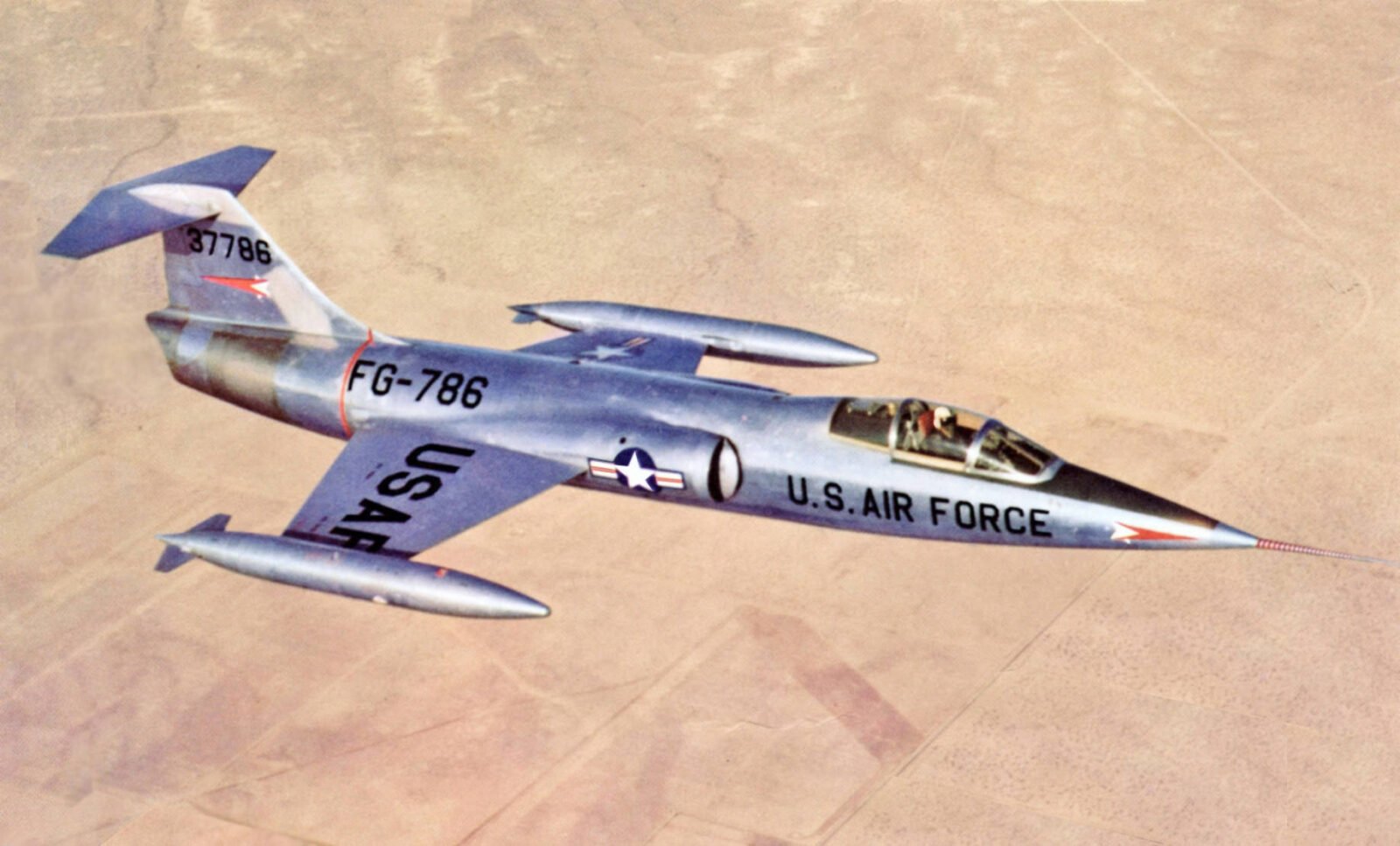 For Sale: A Supersonic Lockheed F-104 Starfighter Fighter Jet