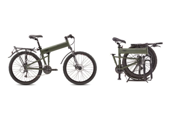 The Paratrooper – A Tough Folding Mountain Bike Developed For Special ...