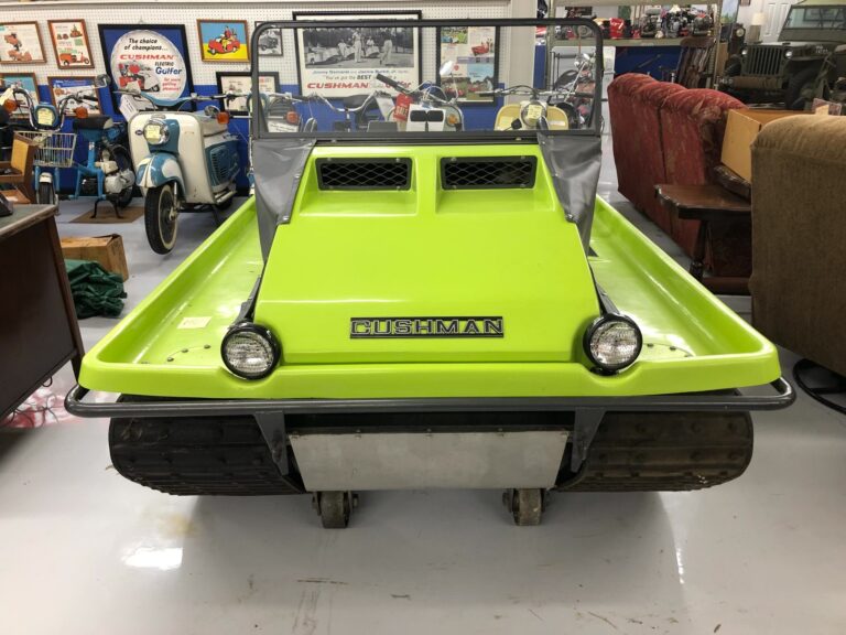 For Sale: A Rare 1970 Cushman Trackster – "The Cadillac Of ATVs"
