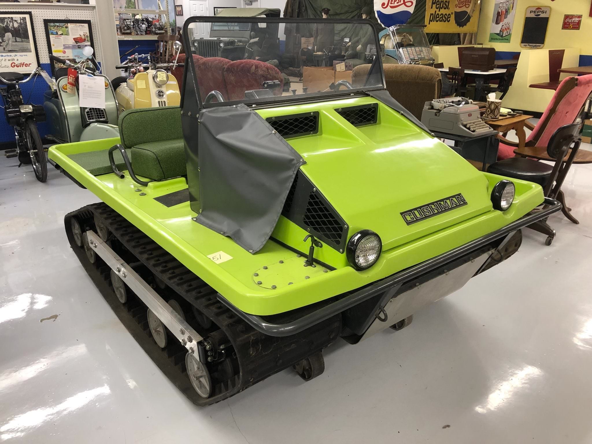 For Sale: A Rare 1970 Cushman Trackster – "The Cadillac Of ATVs"