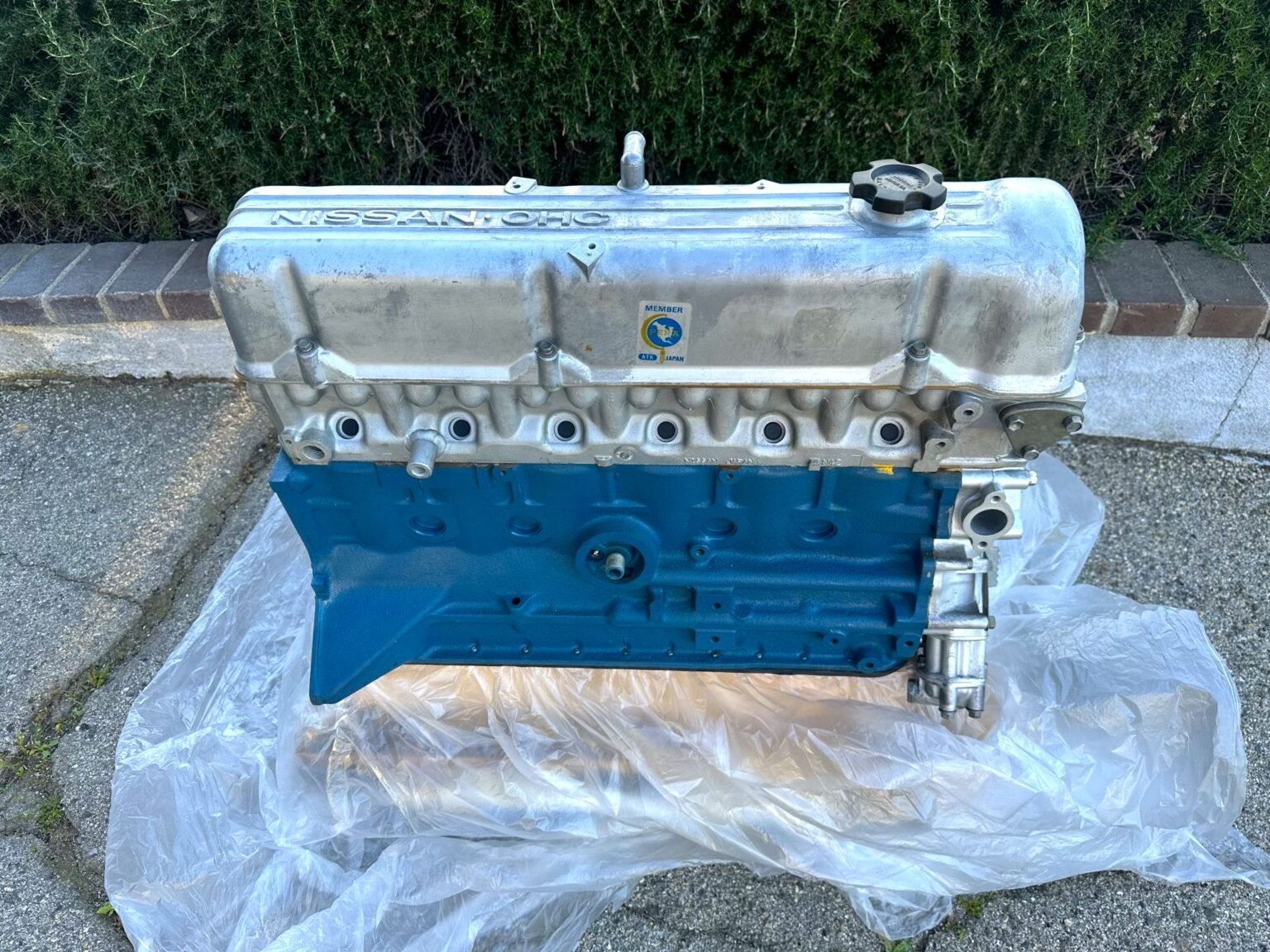 Still In The Factory Crate After 40+ Years: A Datsun L28 Crate Engine