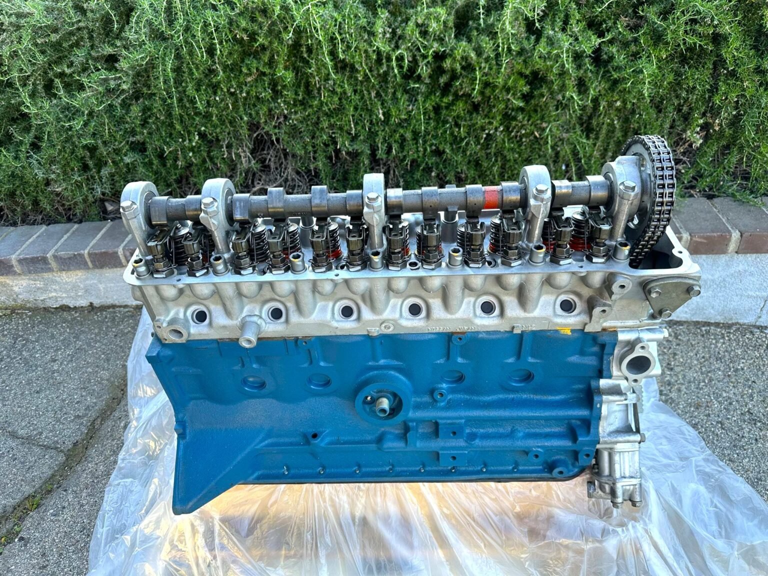 Still In The Factory Crate After 40+ Years: A Datsun L28 Crate Engine