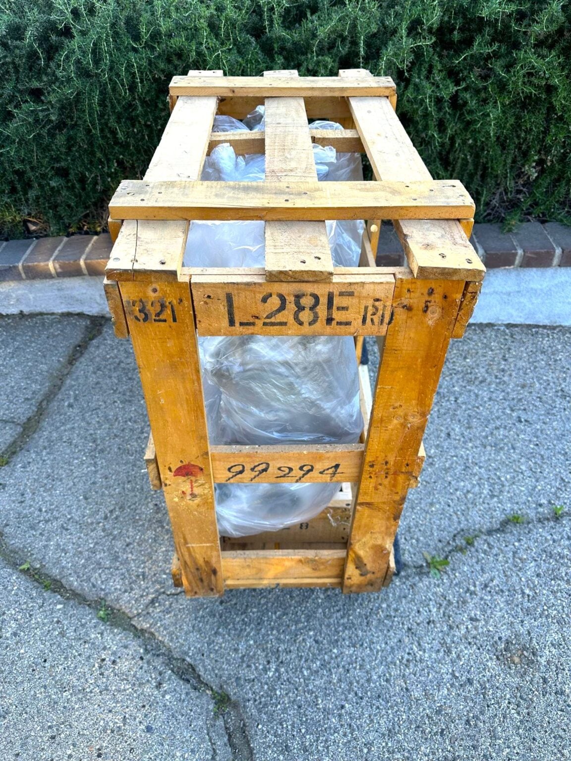 Still In The Factory Crate After 40+ Years: A Datsun L28 Crate Engine