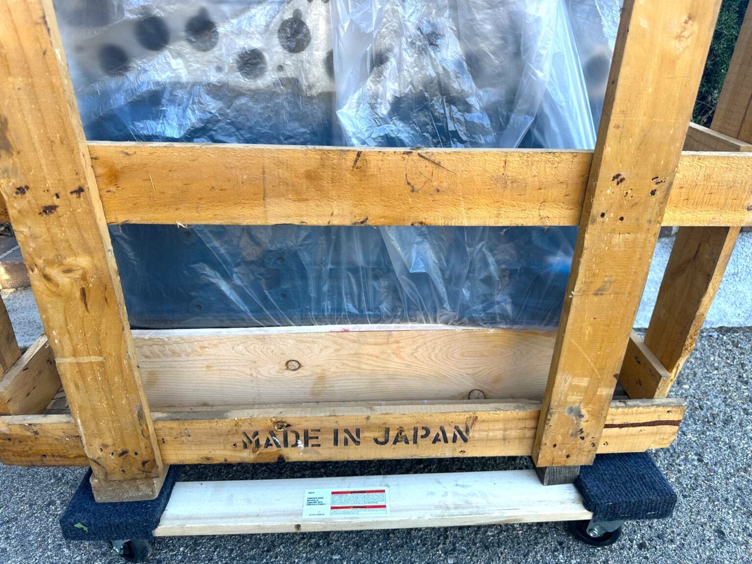 Still In The Factory Crate After 40+ Years: A Datsun L28 Crate Engine