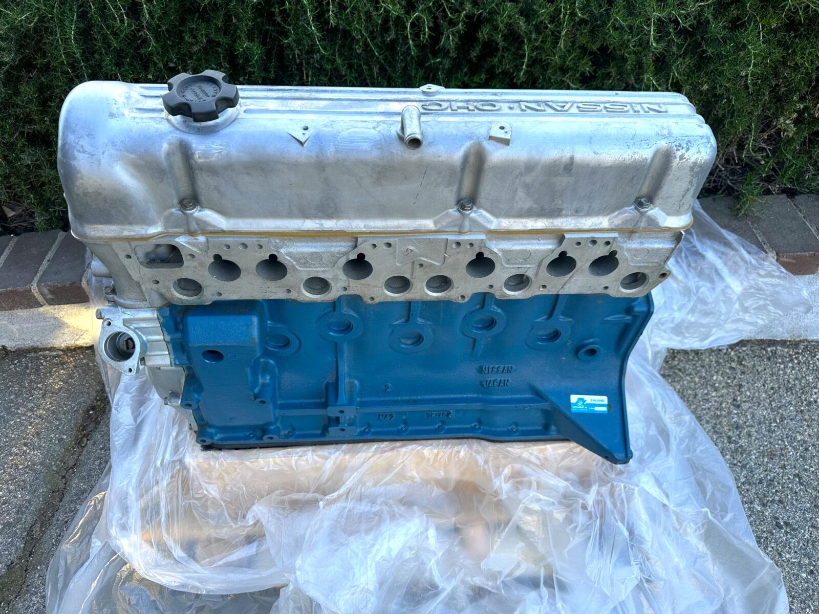 Still In The Factory Crate After 40+ Years: A Datsun L28 Crate Engine