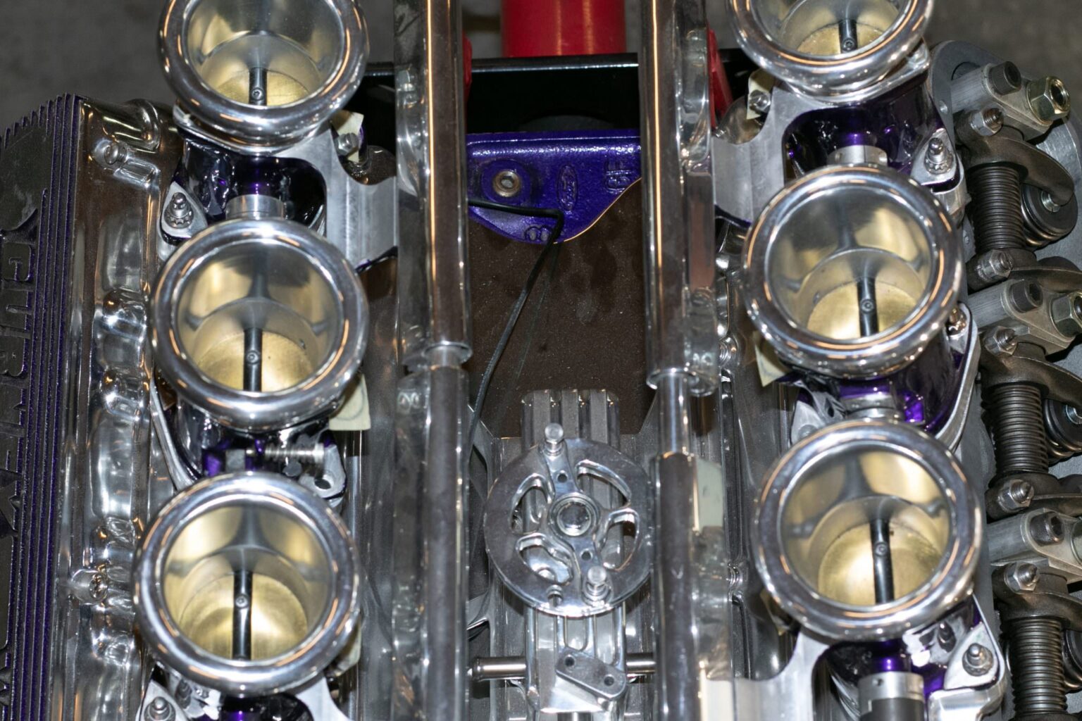A John Beck "Gurney-Weslake" Ford Cleveland 351 V8 Crate Engine