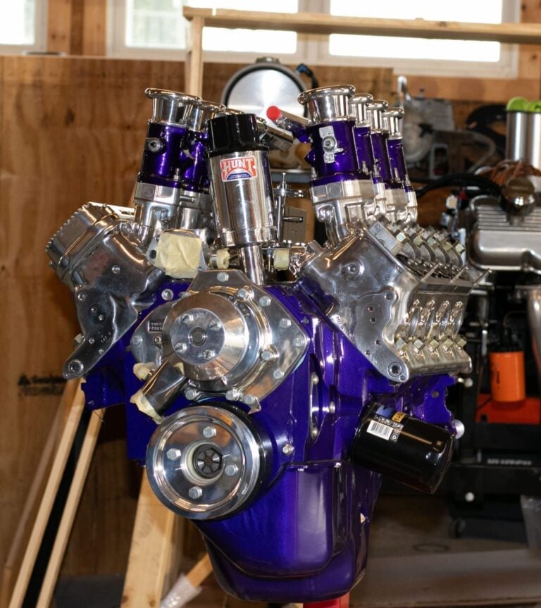 A John Beck "Gurney-Weslake" Ford Cleveland 351 V8 Crate Engine