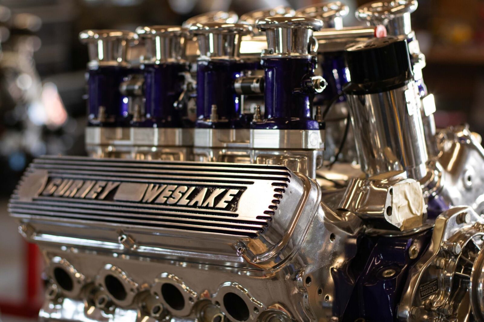 A John Beck "Gurney-Weslake" Ford Cleveland 351 V8 Crate Engine