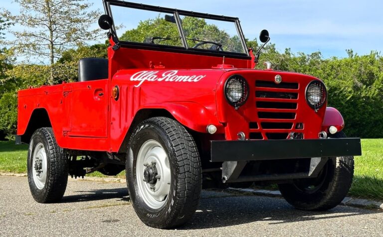 Italy’s Twin Cam Off-Road Pioneer: The Alfa Romeo 1900 M "Matta"