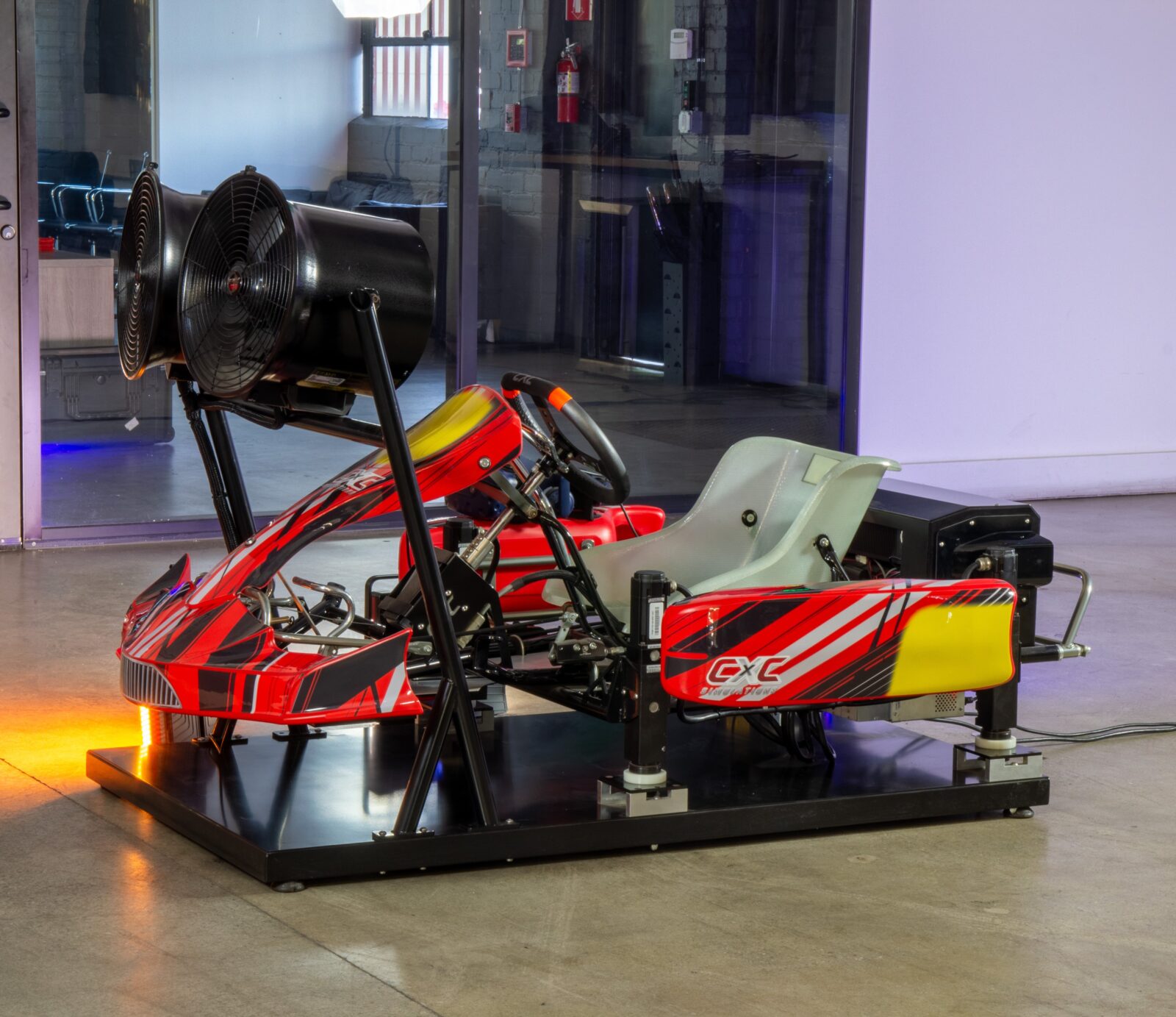 There's A Full Motion Kart Simulator For Sale