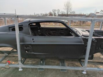 Still In The Factory Crate! A Brand New 1967 Mustang Fastback Body Shell