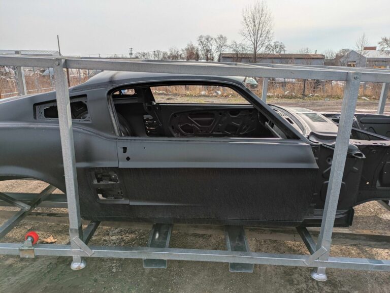 Still In The Factory Crate! A Brand New 1967 Mustang Fastback Body Shell