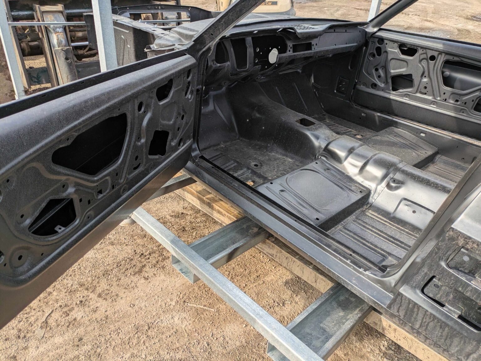 Still In The Factory Crate! A Brand New 1967 Mustang Fastback Body Shell