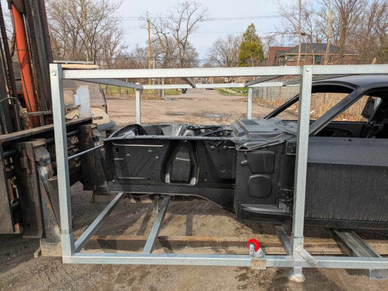 Still In The Factory Crate! A Brand New 1967 Mustang Fastback Body Shell