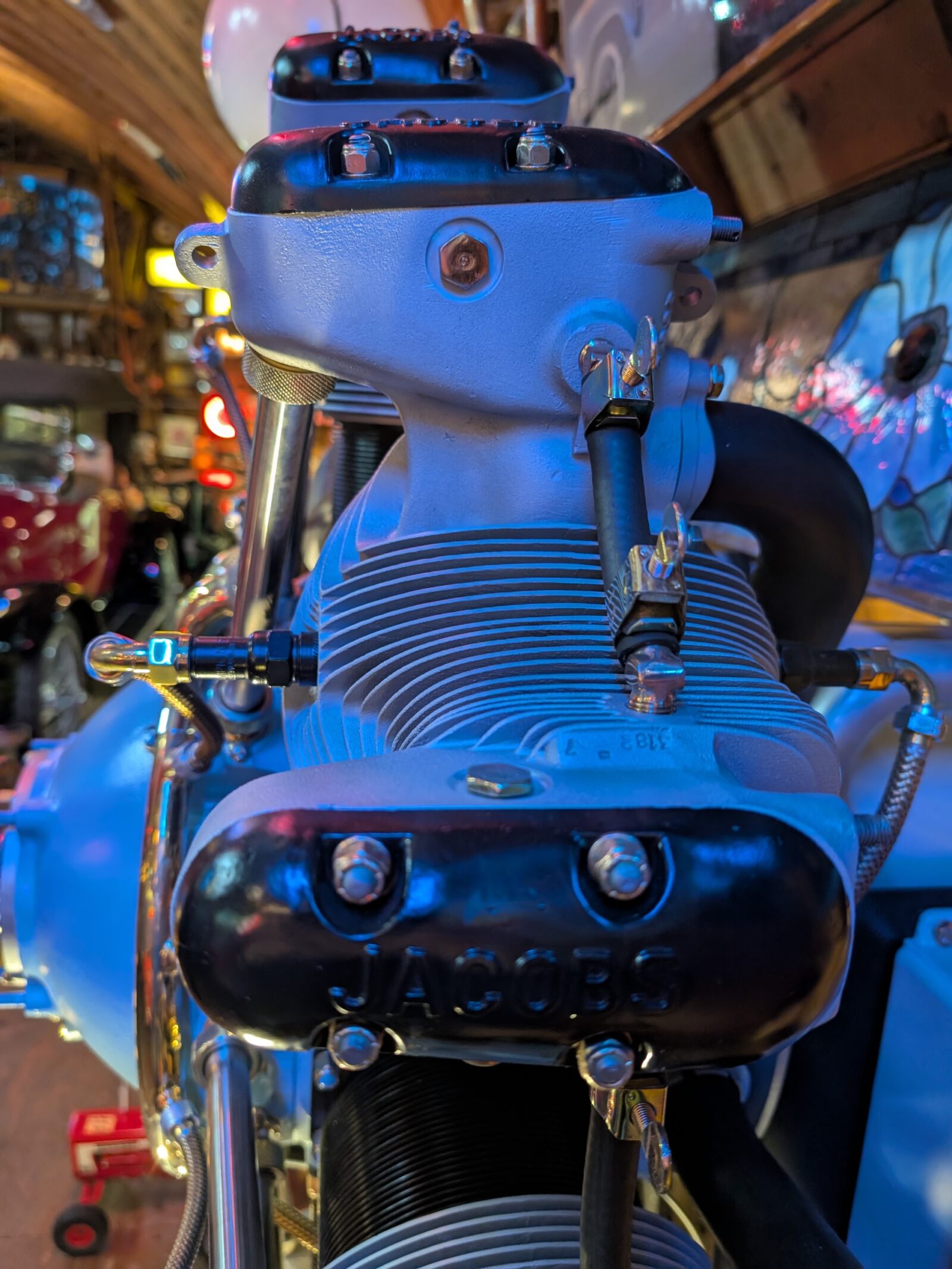 A WWII Radial Engine Clock (The Propellers Are The Clock Hands)