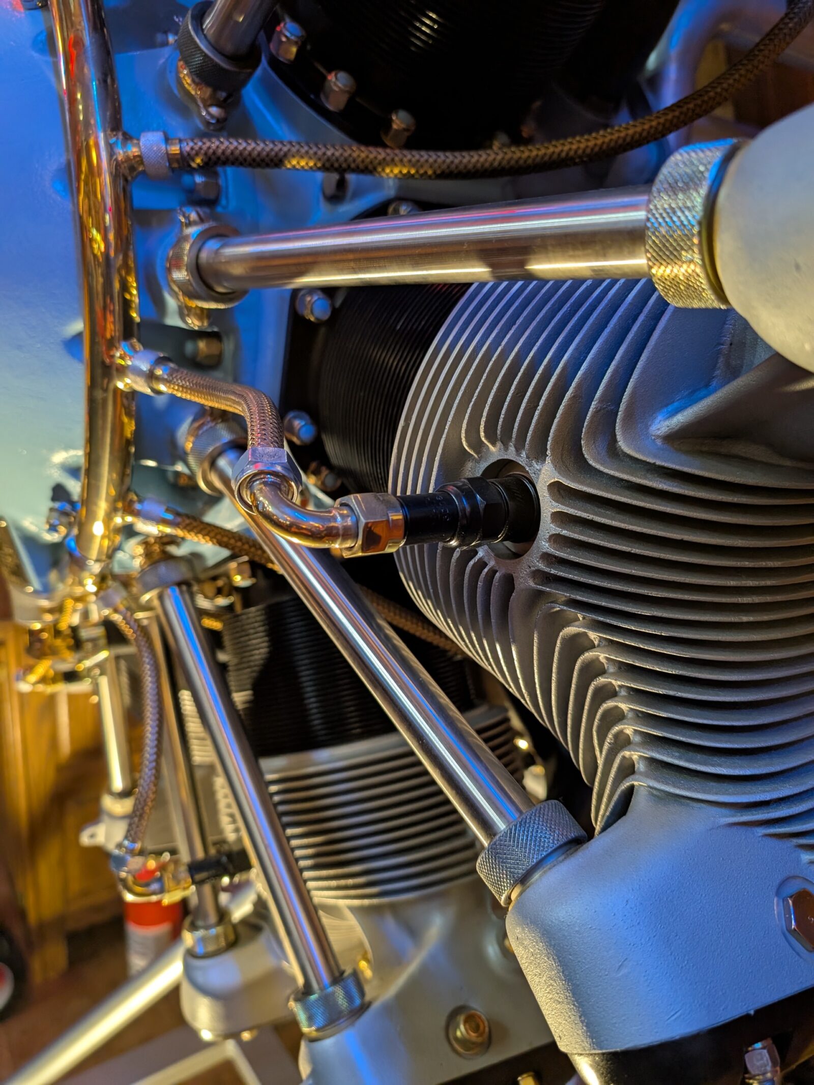 A WWII Radial Engine Clock (The Propellers Are The Clock Hands)