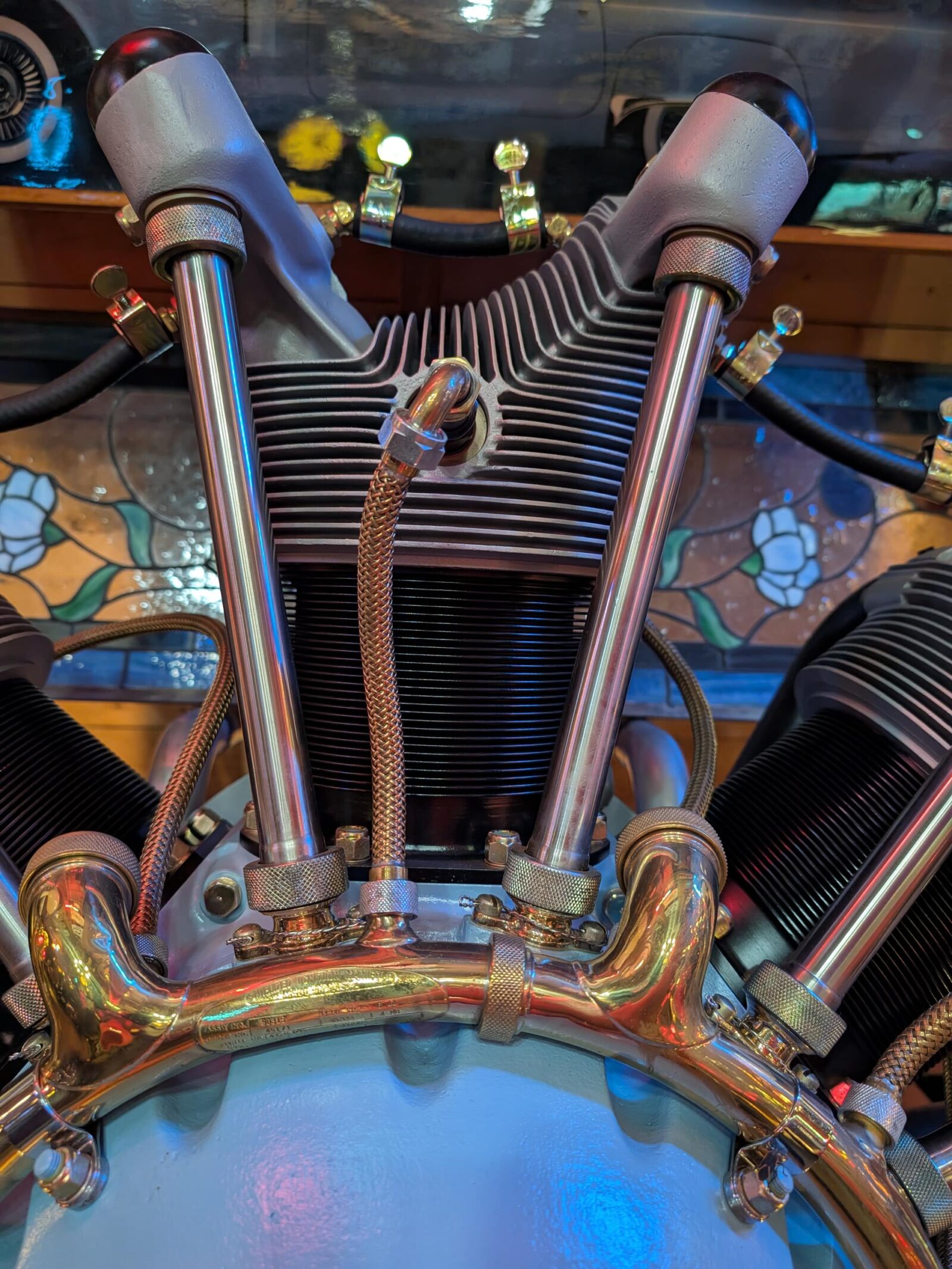 A WWII Radial Engine Clock (The Propellers Are The Clock Hands)