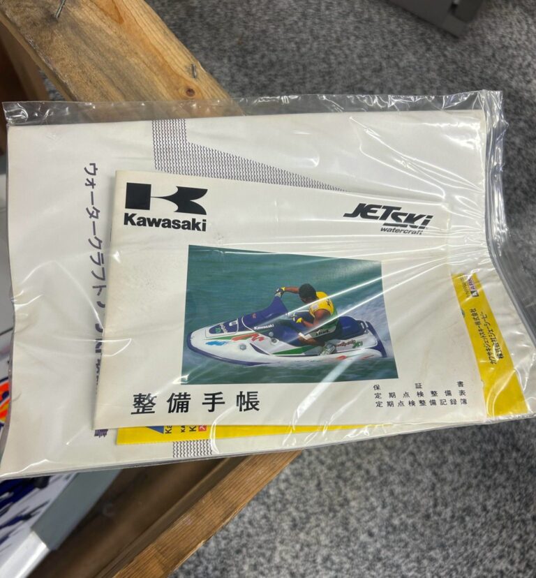 Still In The Factory Crate After 30+ Years! A 1995 Kawasaki X2 Jet Ski