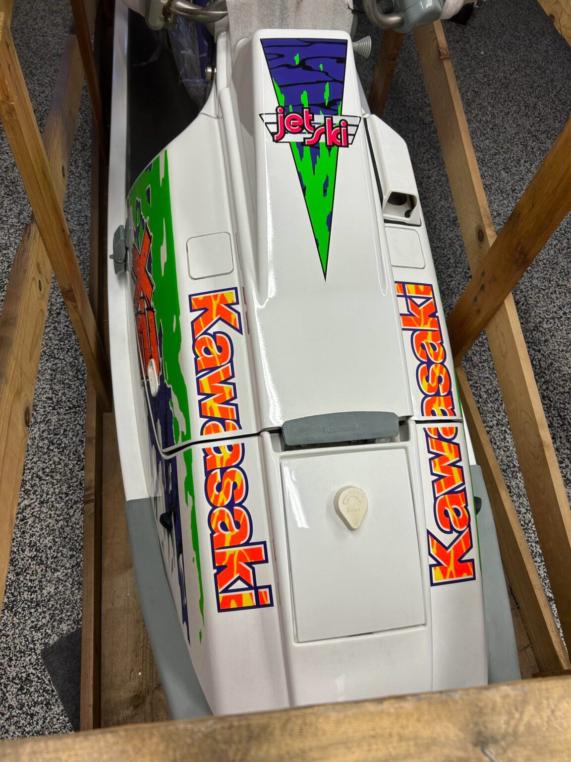 Still In The Factory Crate After 30+ Years! A 1995 Kawasaki X2 Jet Ski