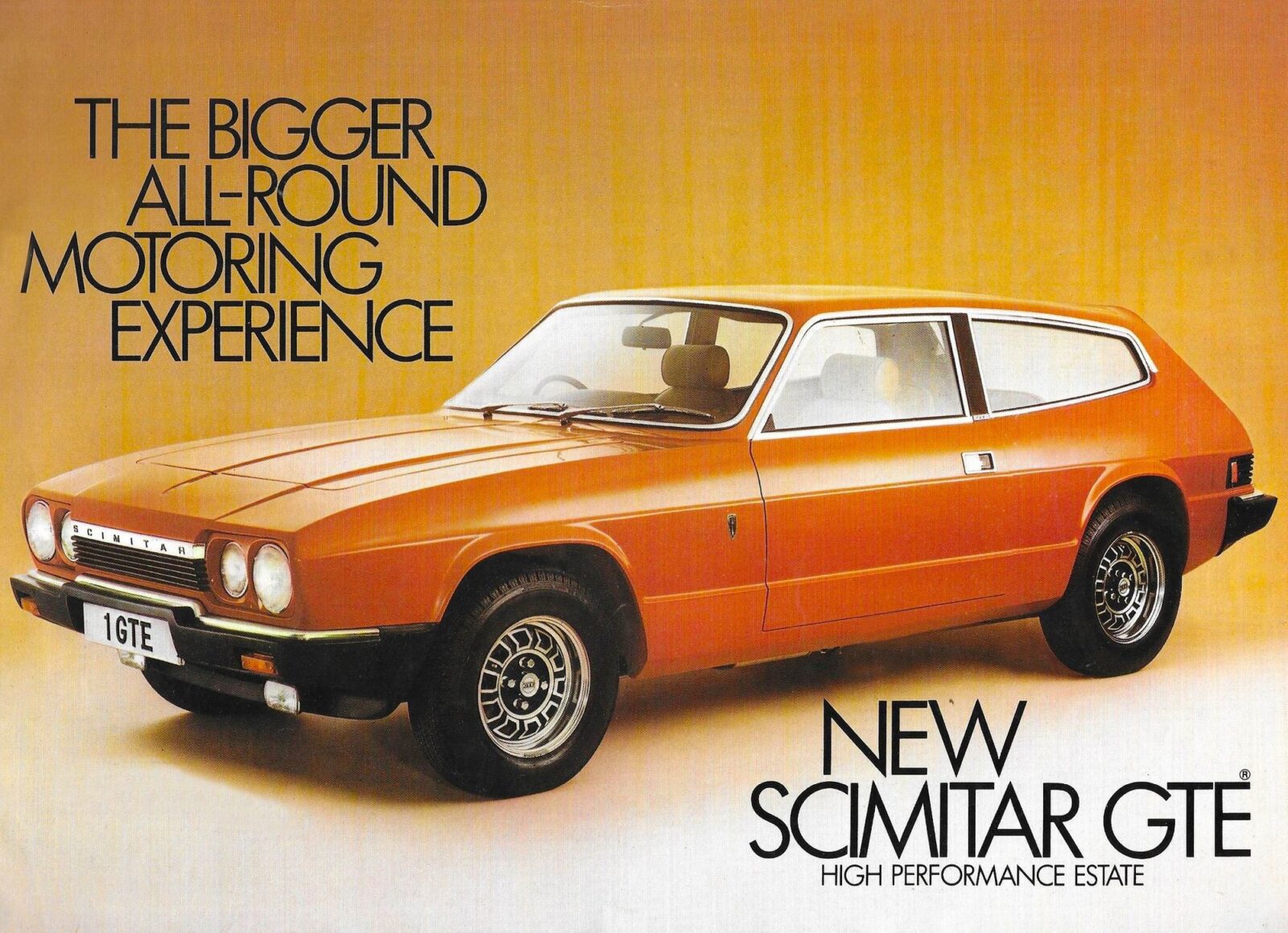 For Sale: An Incredible Reliant Scimitar GTE "Shooting Brake"