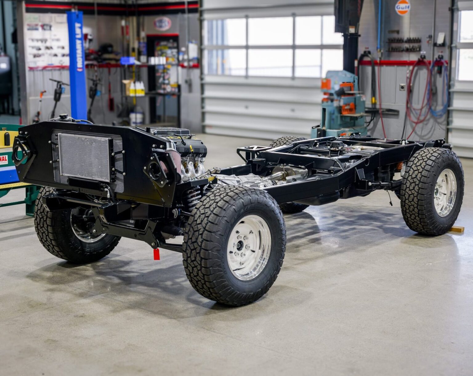 Body Needed: A Roadster Shop GM Pickup 4×4 Chassis + 650 BHP LT4 V8