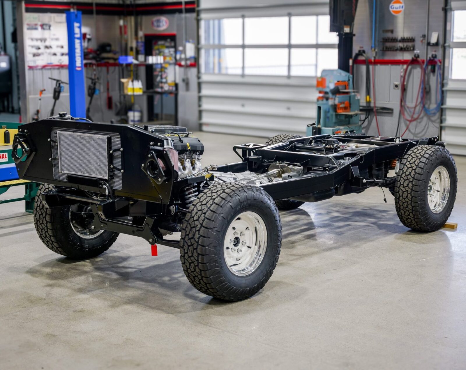 Body Needed: A Roadster Shop GM Pickup 4×4 Chassis + 650 BHP LT4 V8