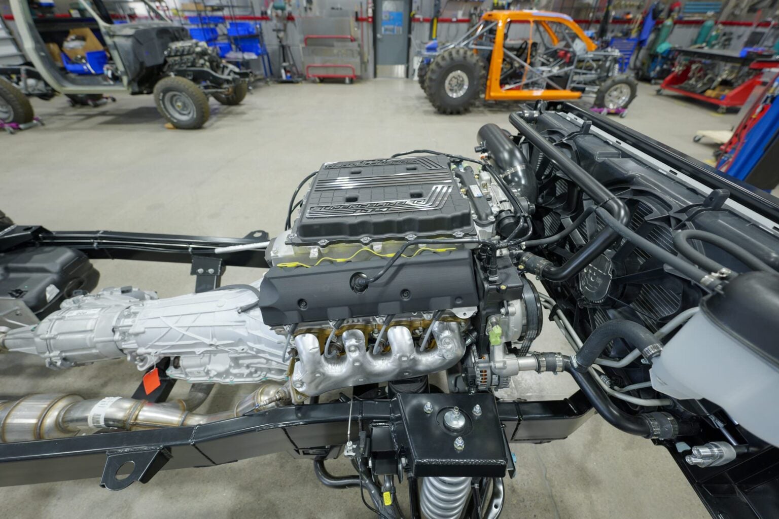 Body Needed: A Roadster Shop GM Pickup 4×4 Chassis + 650 BHP LT4 V8