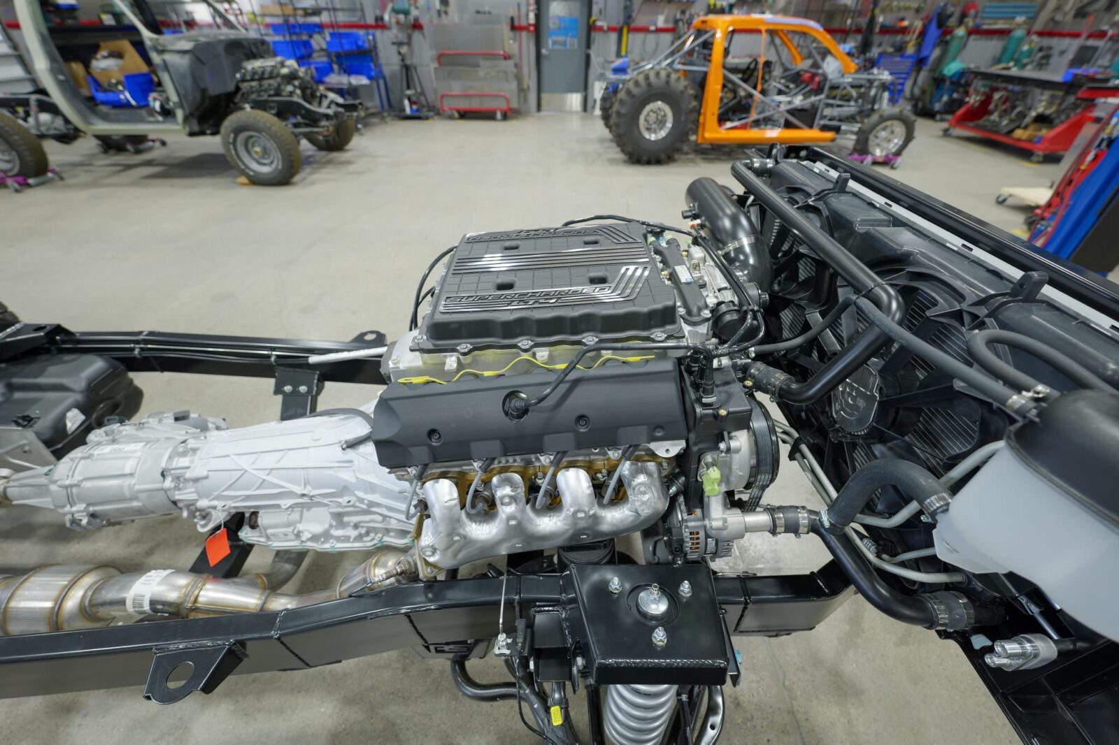 Body Needed: A Roadster Shop GM Pickup 4×4 Chassis + 650 BHP LT4 V8